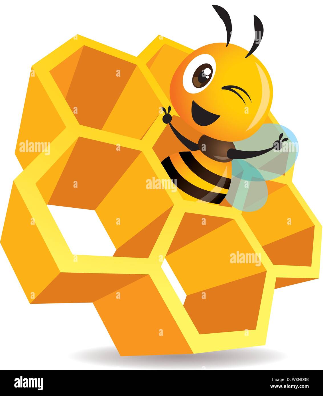 Honeycomb Cartoon