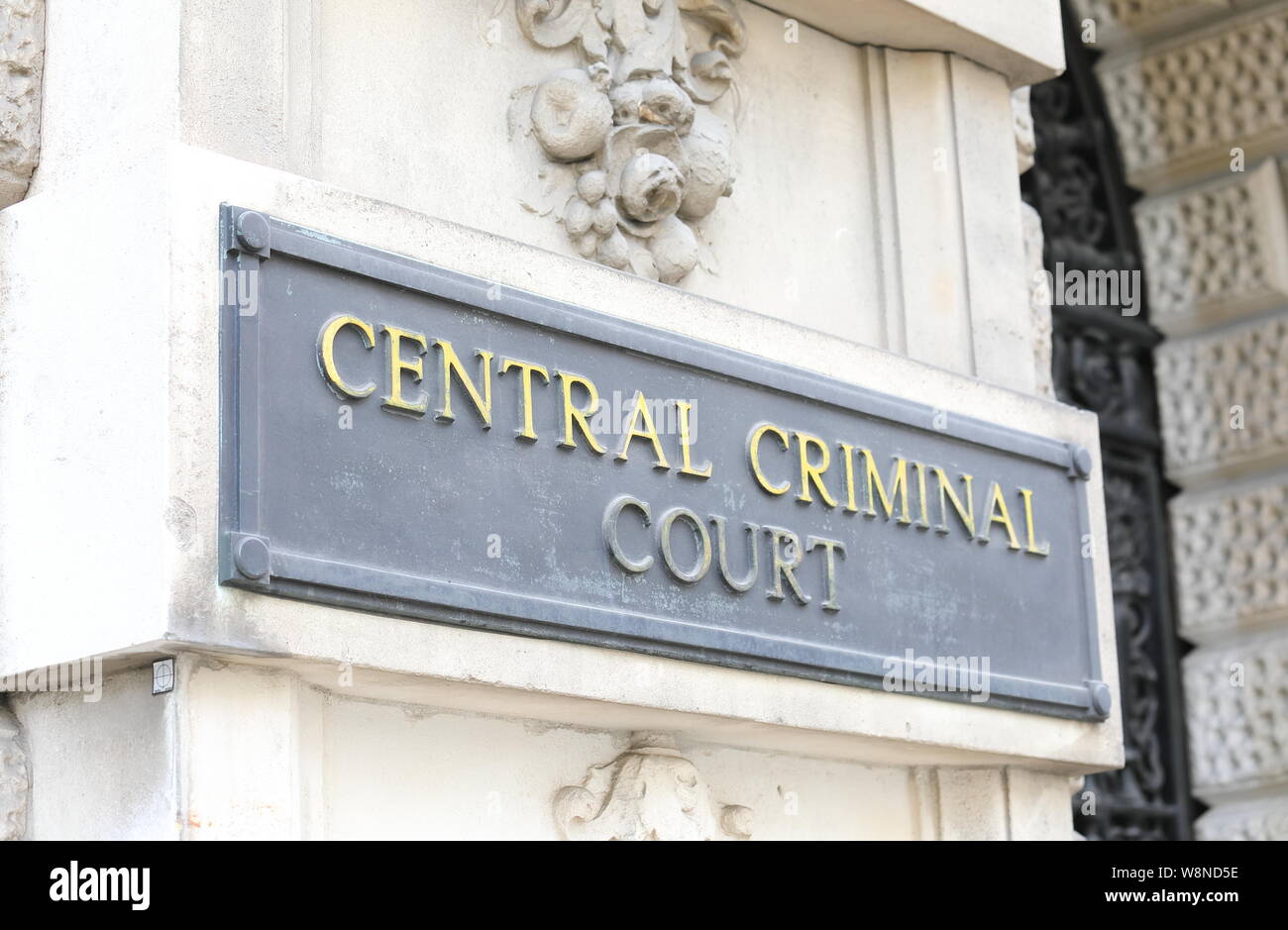 Central Criminal Court London UK Stock Photo - Alamy