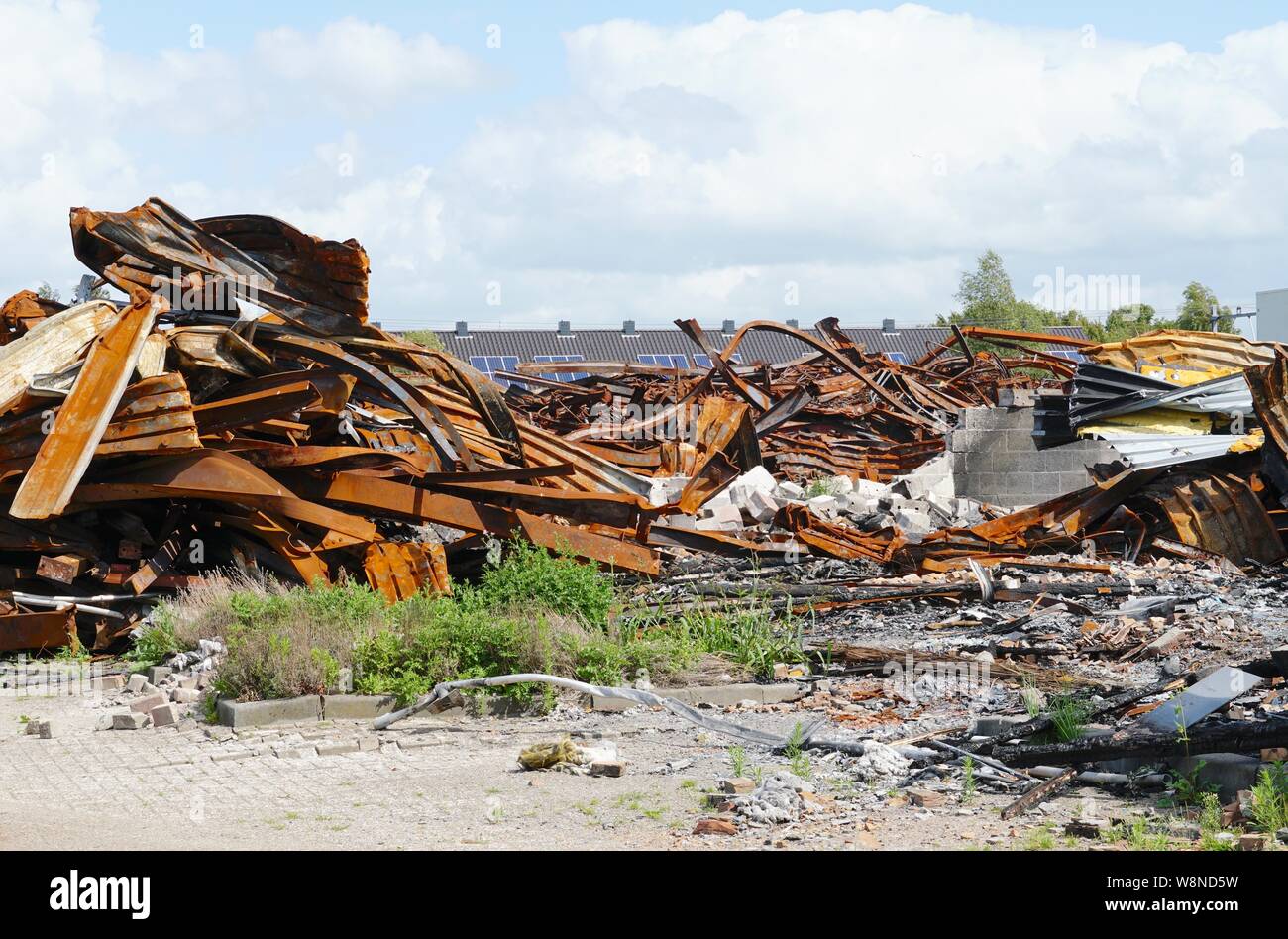 Destroyed Factory High Resolution Stock Photography and Images - Alamy