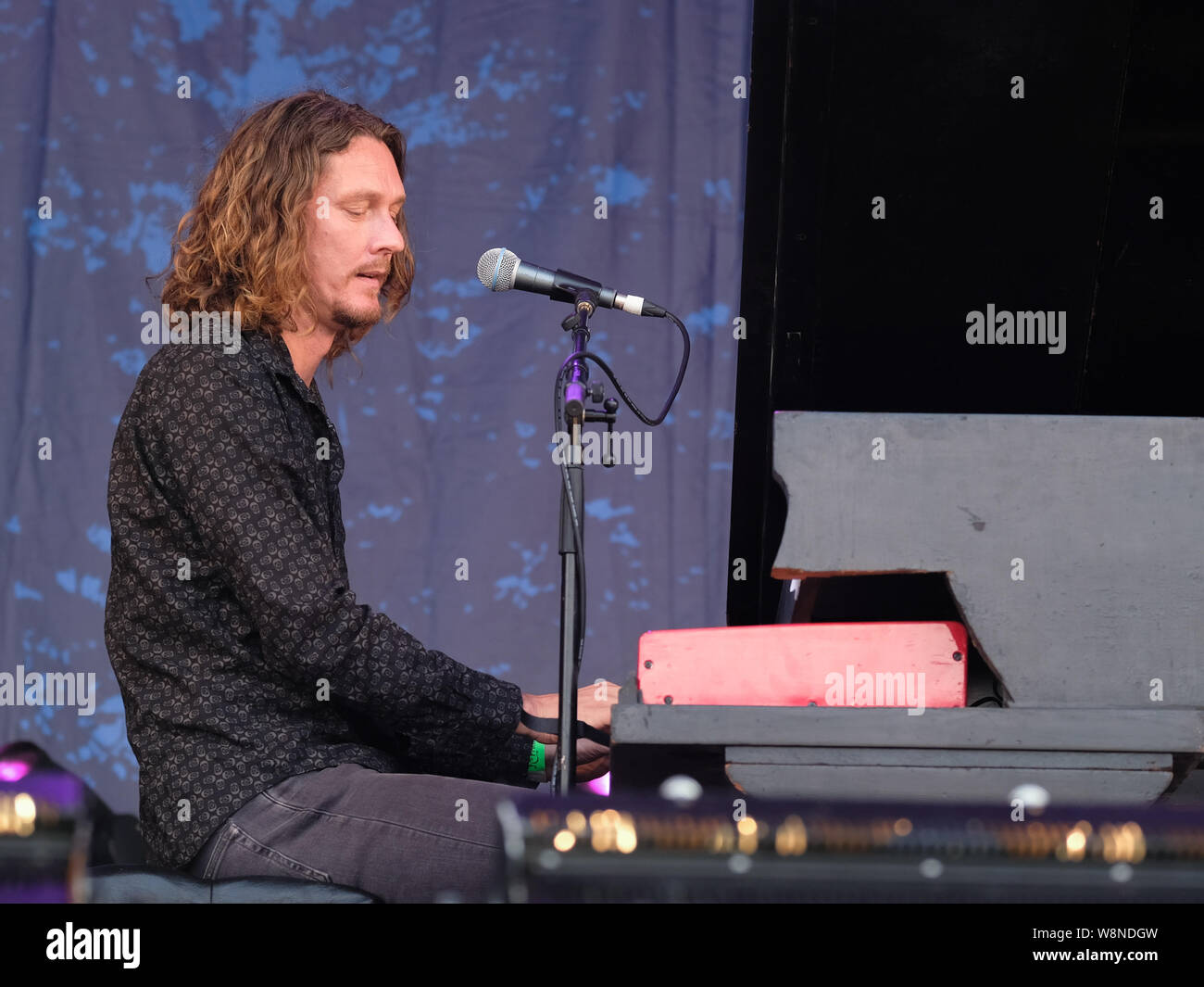 Keyboardist and guitarist for Ozzy Osbourne's band, Adam Wakeman ...