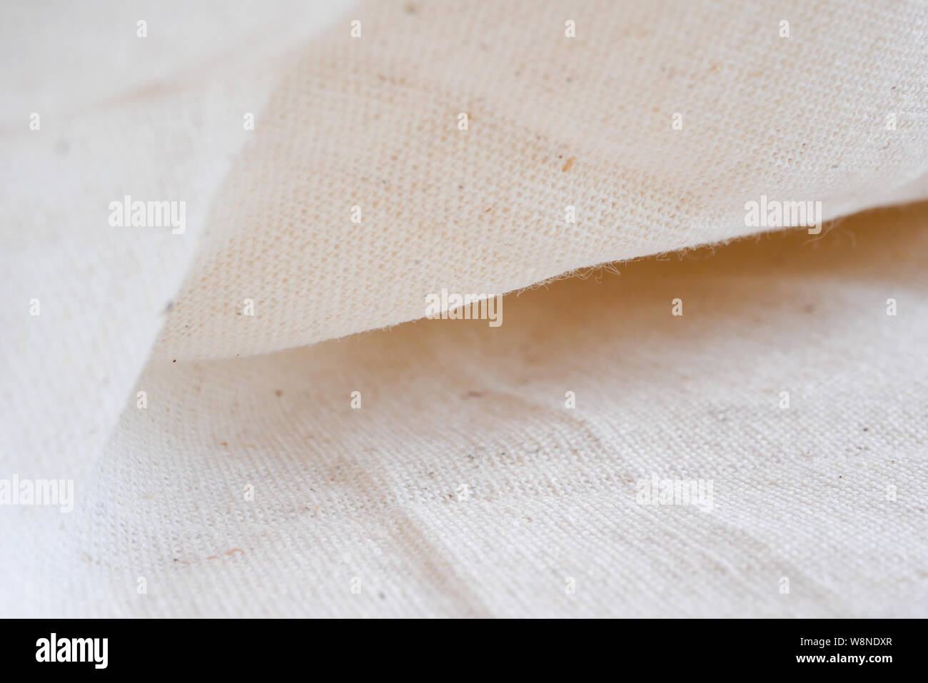 white calico fabric cloth background texture Stock Photo - Alamy