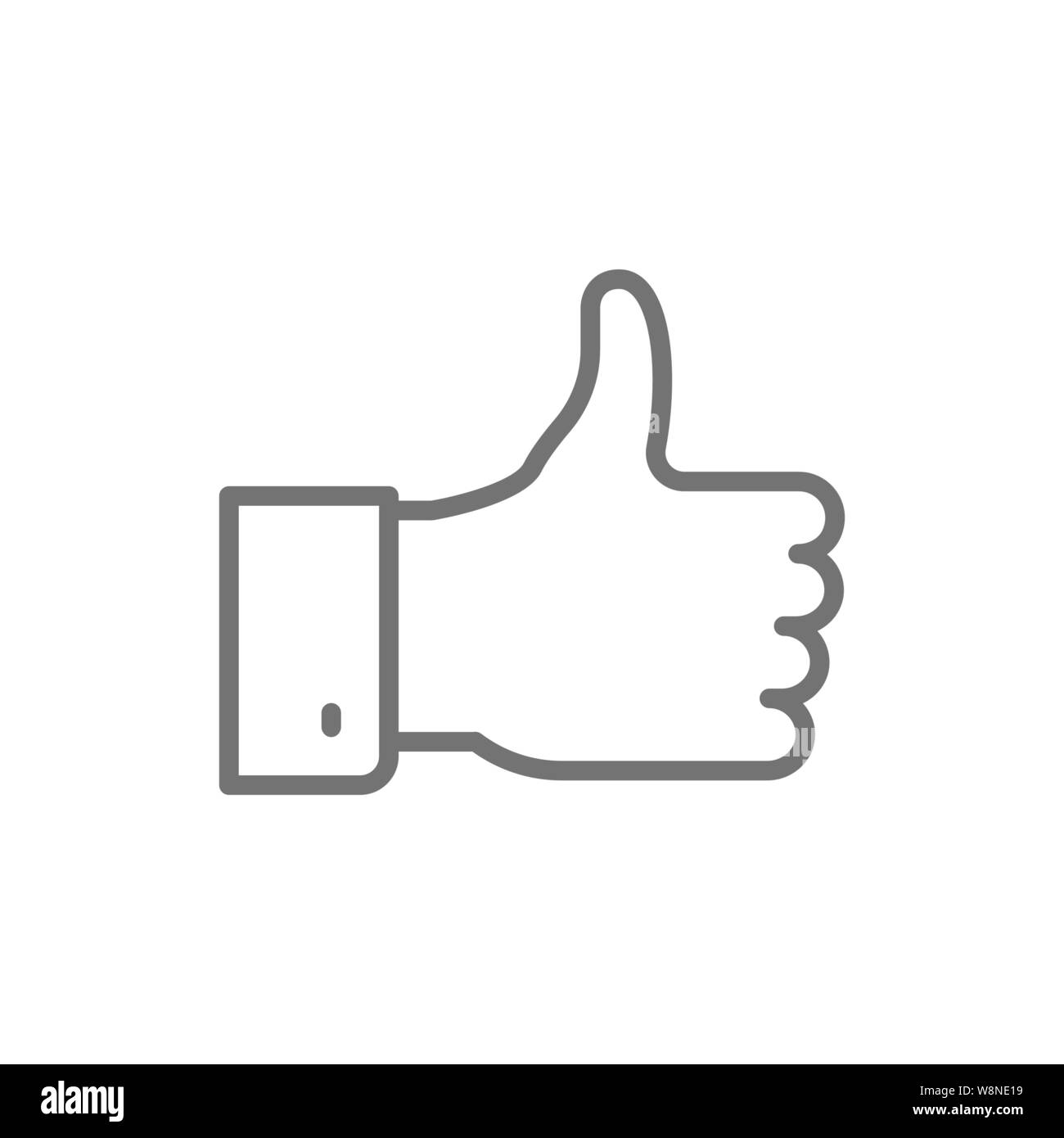 Feedback like thumbs up Black and White Stock Photos & Images - Alamy
