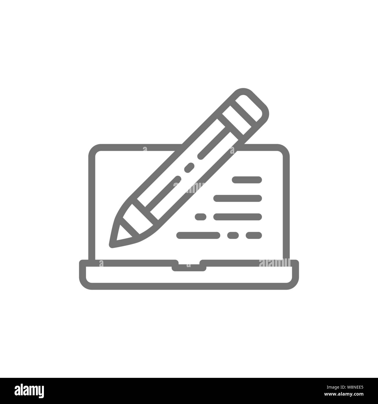 Email pen Stock Vector Images - Alamy