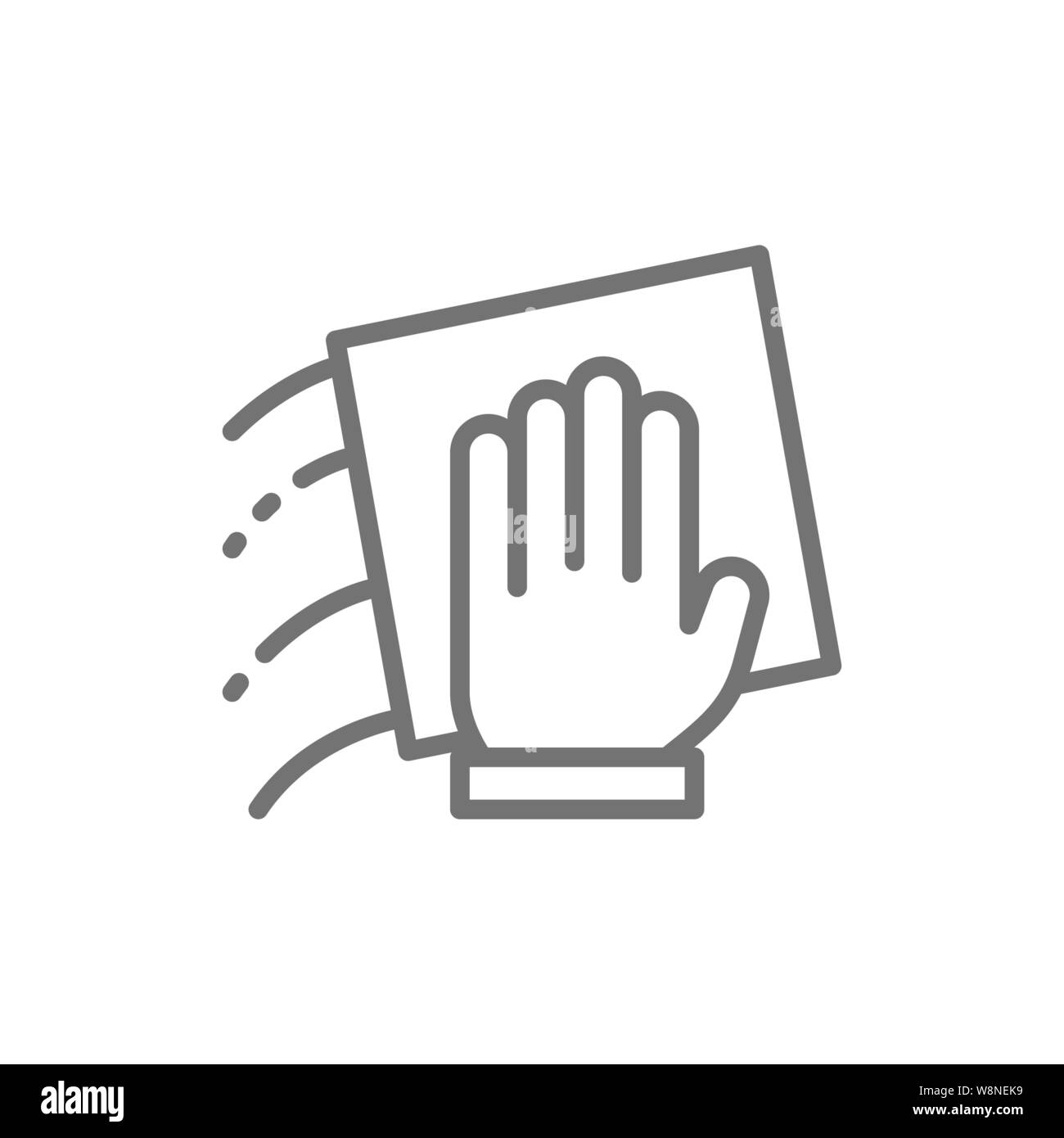 Remove service icon outline Cut Out Stock Images & Pictures - Alamy