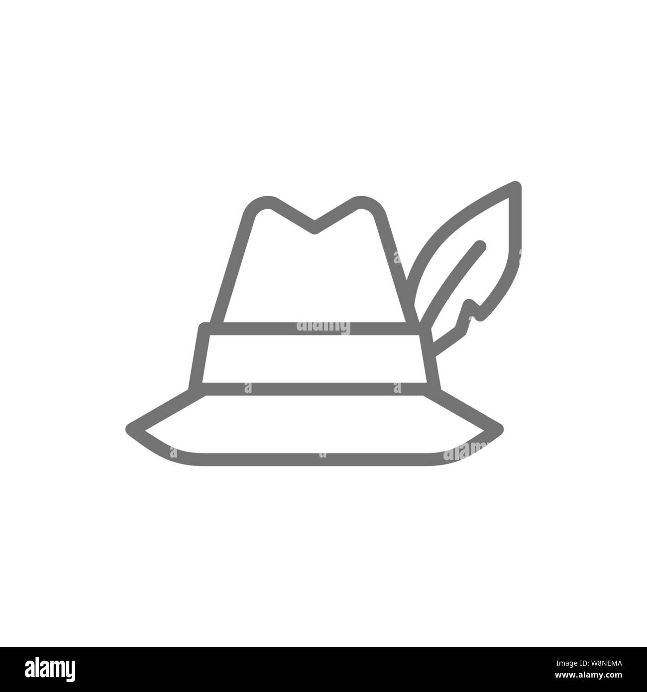 Web hunter icon outline Cut Out Stock Images & Pictures - Alamy