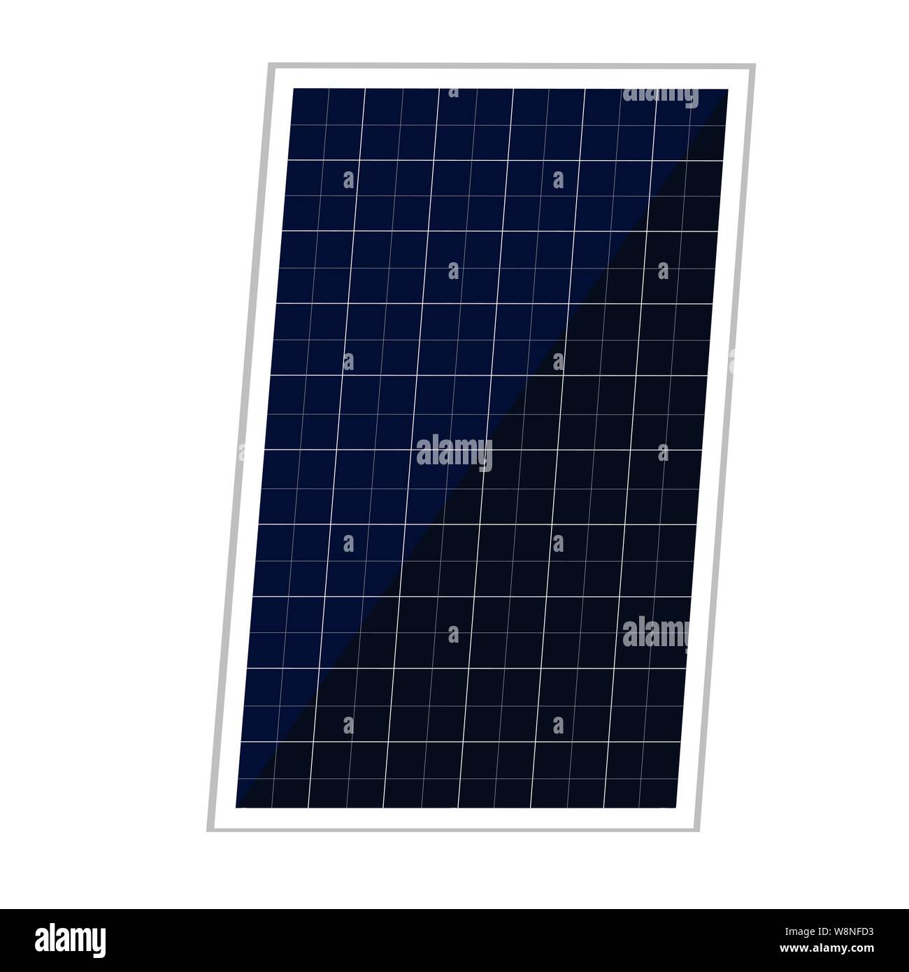 Solar panel vector design of sun energy modules, eco power batteries ...