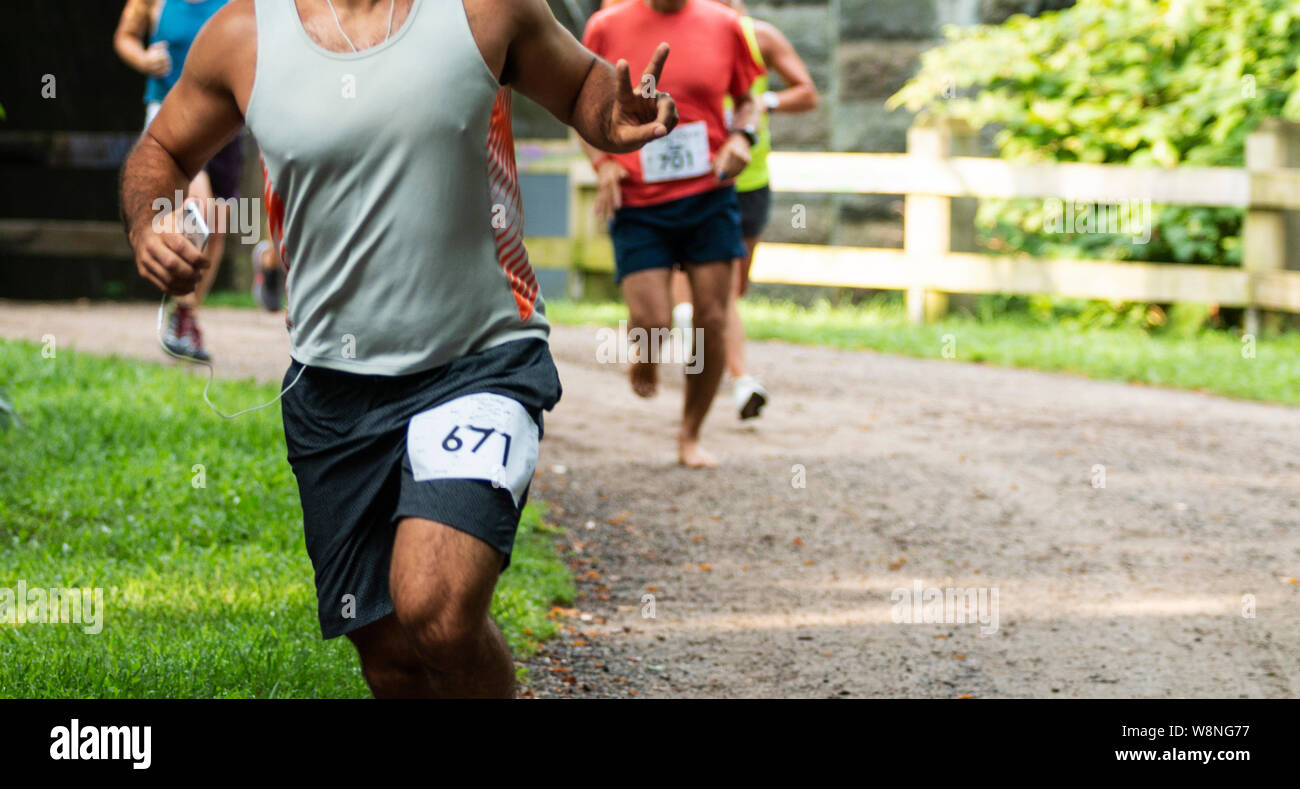 Jogging track sign hi-res stock photography and images - Alamy