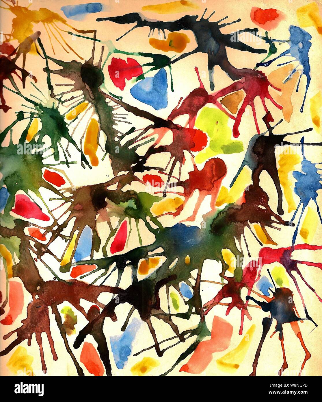 abstract color illustration Stock Photo - Alamy