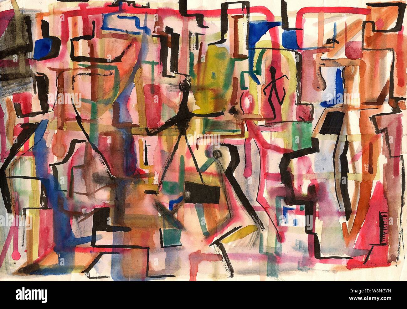 abstract color illustration Stock Photo - Alamy