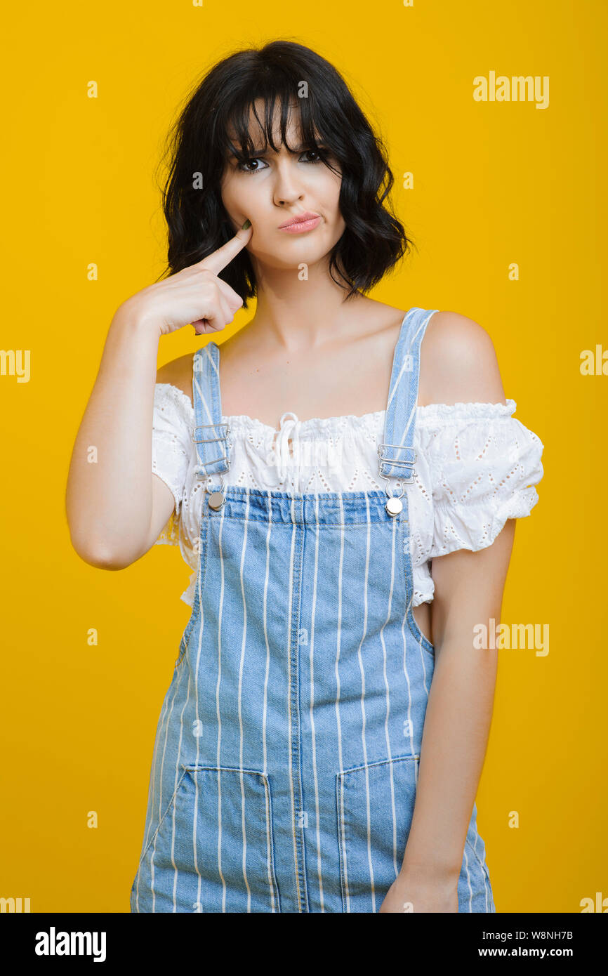 Poking cheek hi-res stock photography and images - Alamy