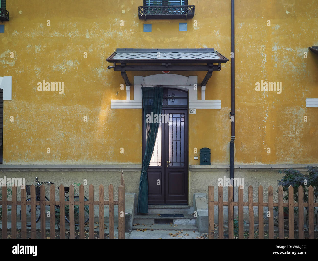 COLLEGNO, ITALY - CIRCA AUGUST 2019: Workers residences at Leumann ...