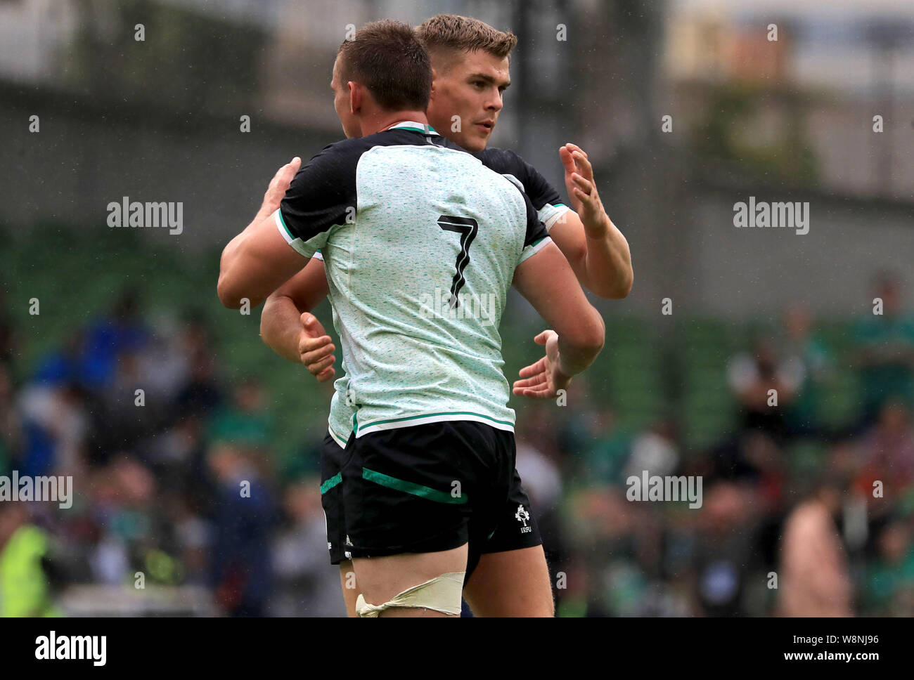 Garry Ringrose and Tommy O'Donnell of Ireland during the Guinness ...