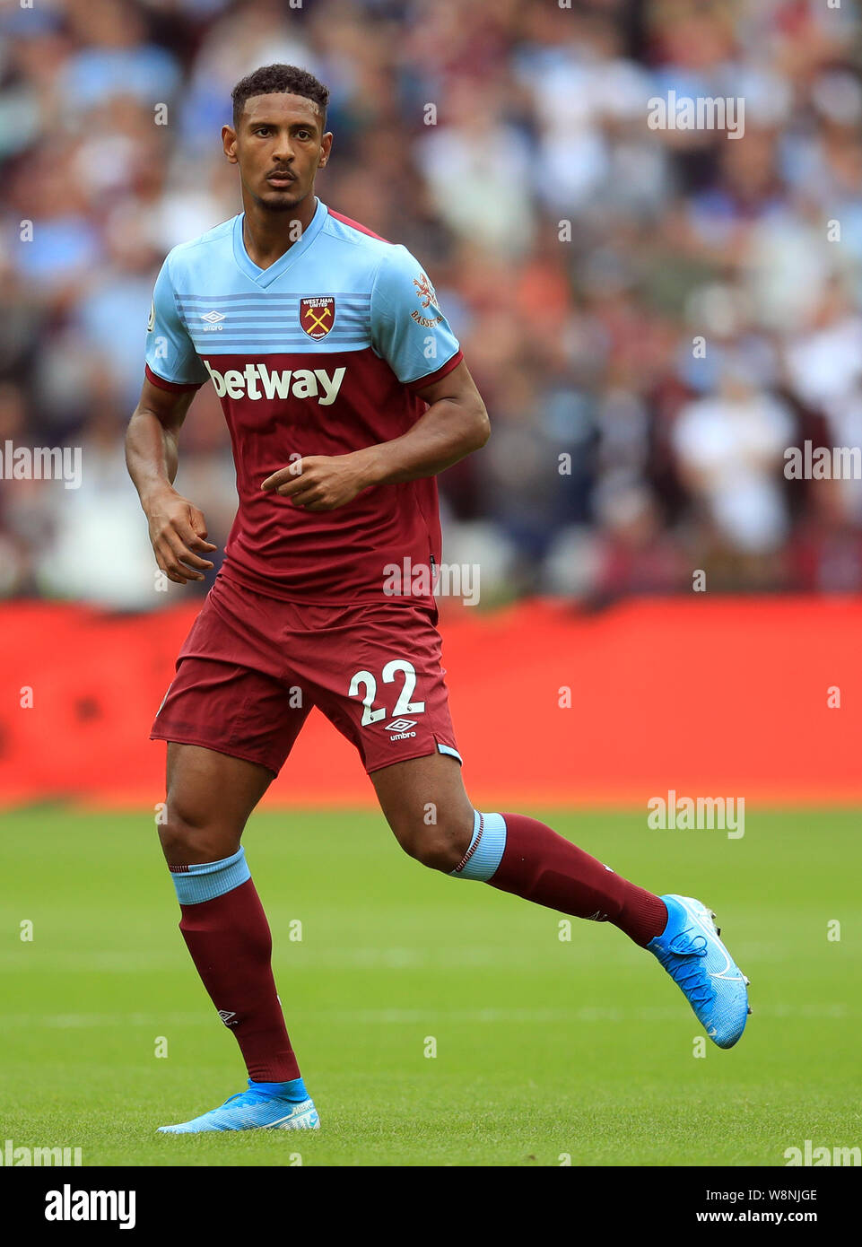 West Ham United's Sebastien Haller during the Premier League match at ...