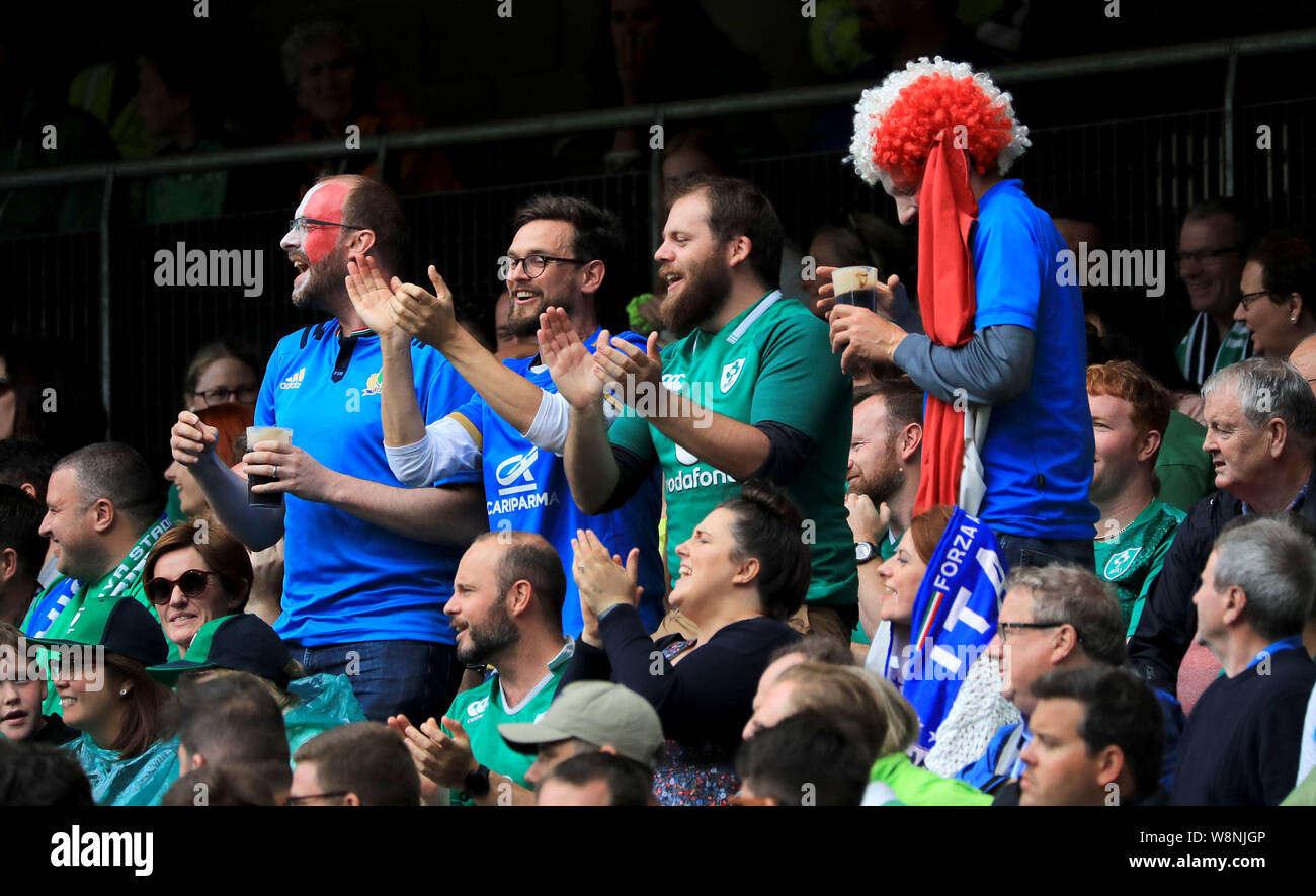 Guinness summer series match aviva stadium hi-res stock photography and ...