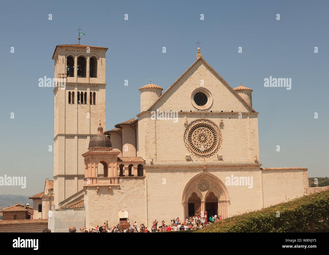 Basilica of Saint Francis of Assisi, Italy Stock Photo - Alamy