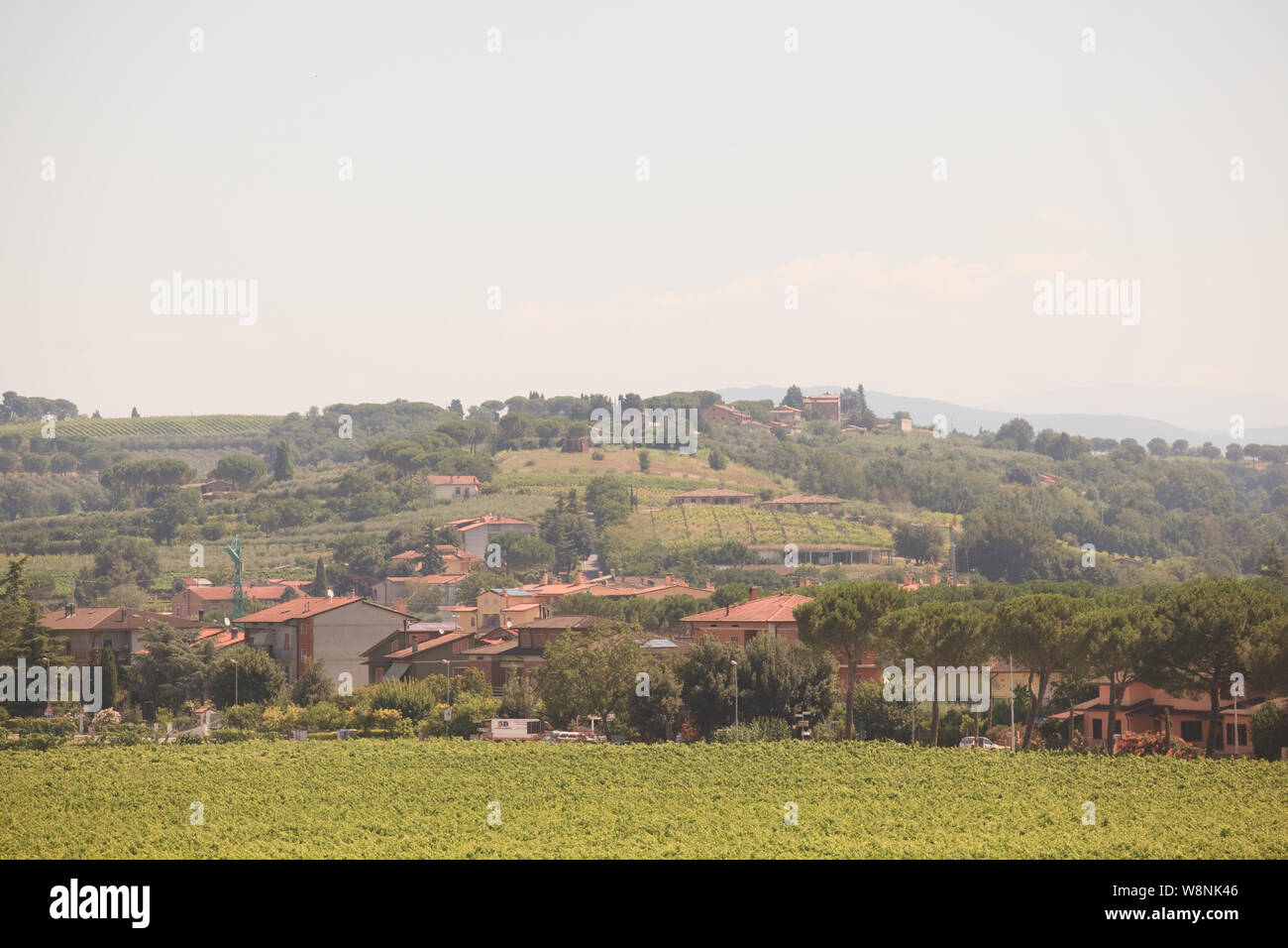 Italian Landscape, Umbria, Italy Stock Photo - Alamy
