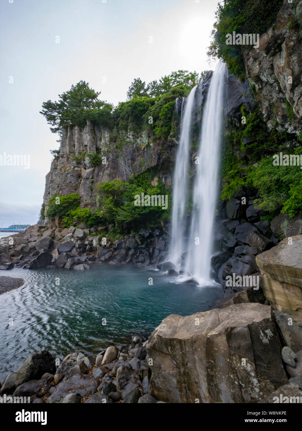 Jeju waterfalls hi-res stock photography and images - Alamy