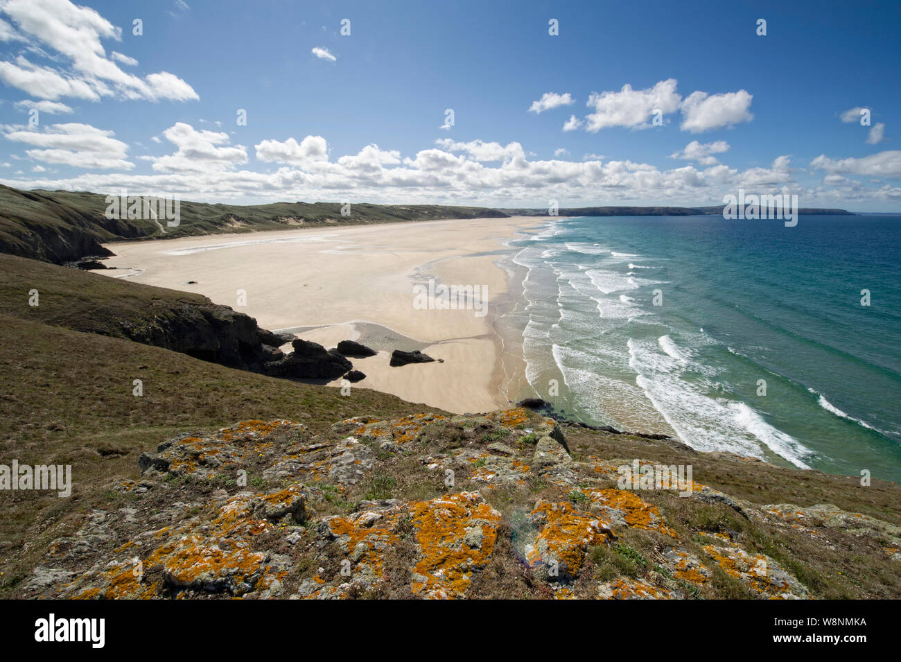 Perranporth beach hi-res stock photography and images - Alamy