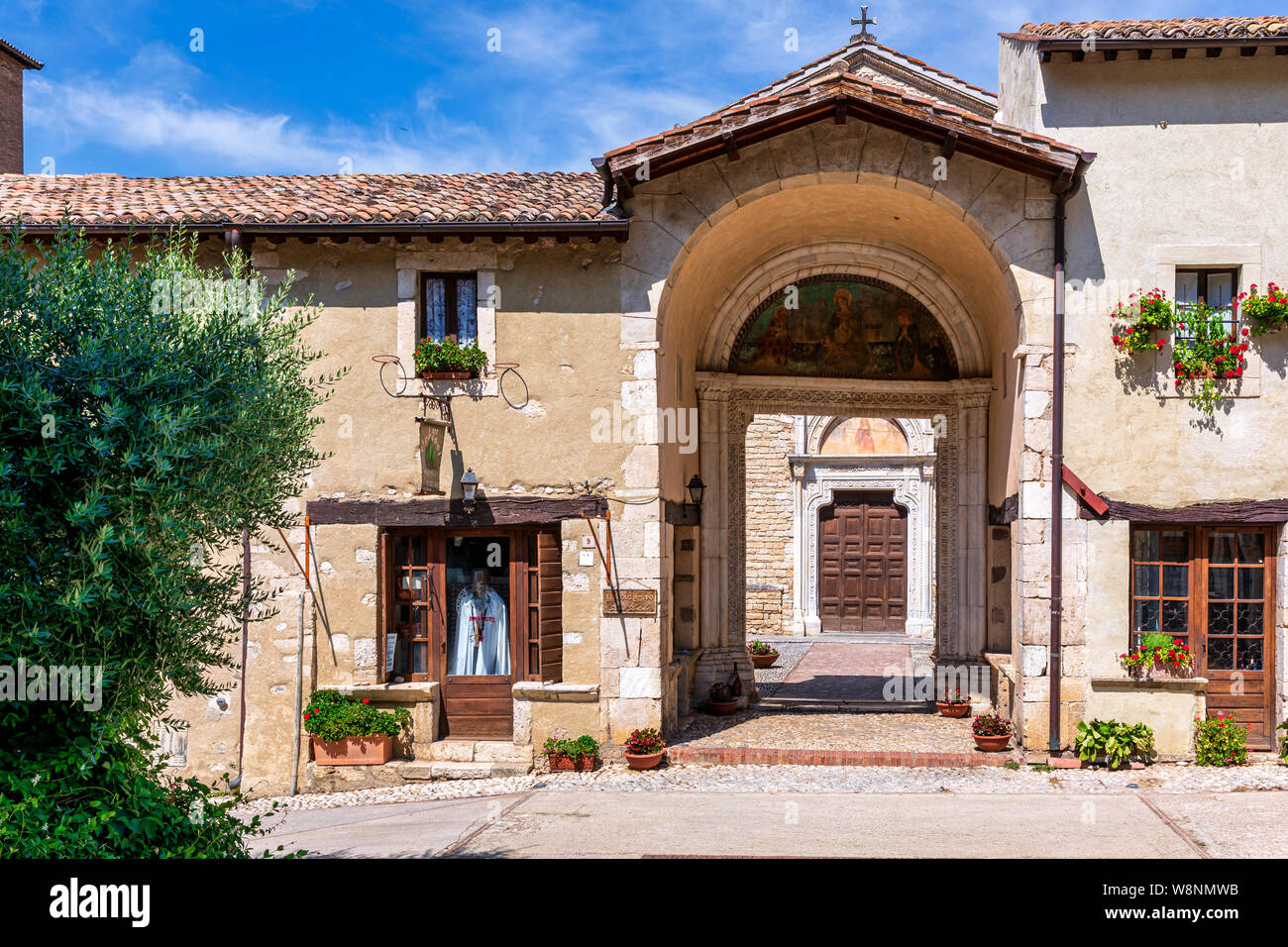 Santa maria di farfa hi-res stock photography and images - Alamy