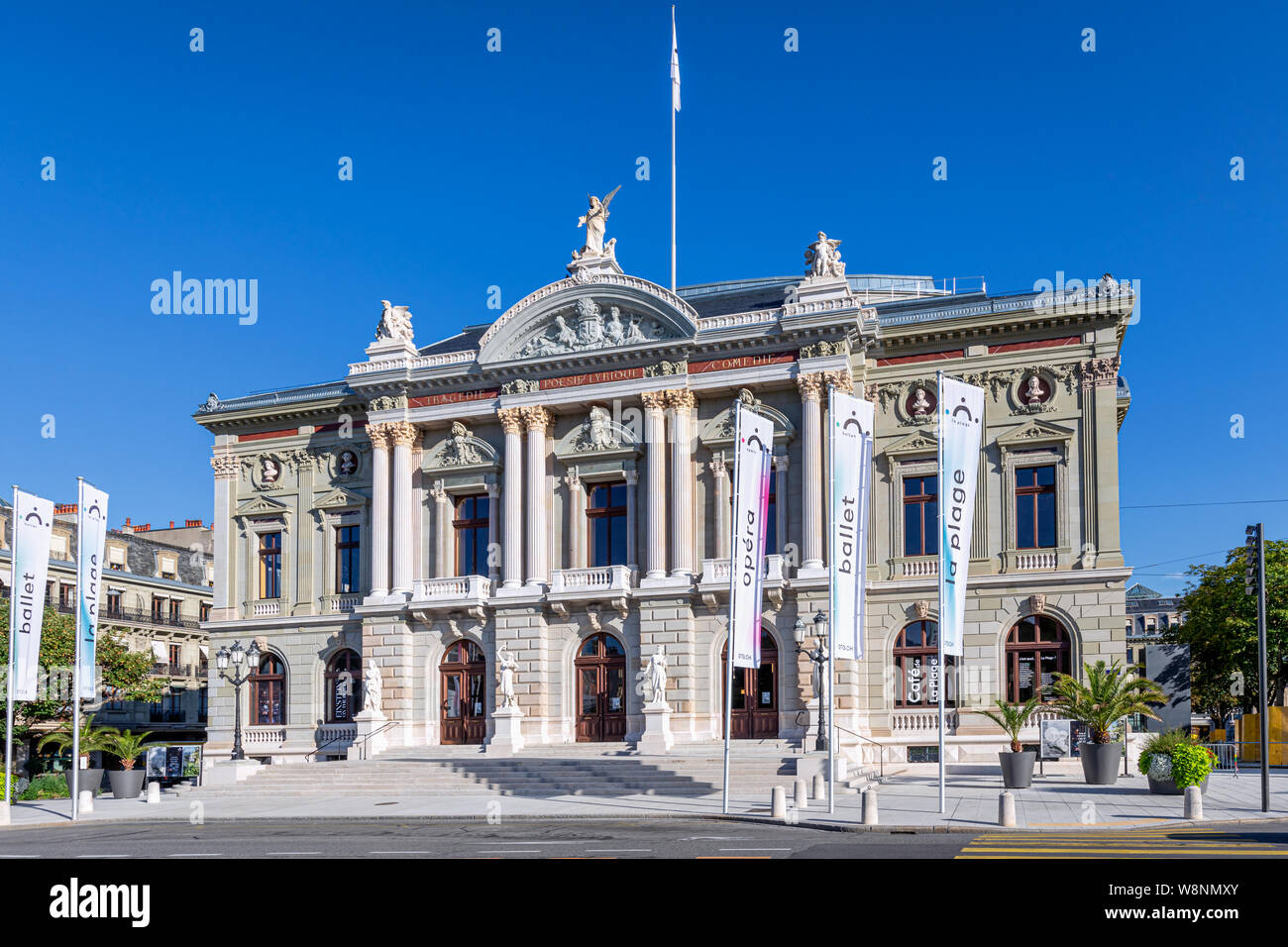 Grand Théâtre de Genève, Geneva, Switzerland Stock Photo - Alamy