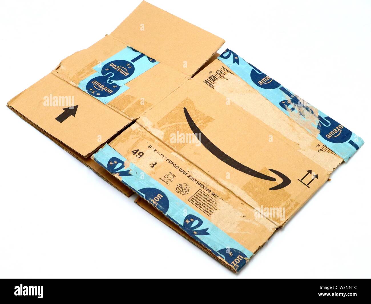 AMAZON Shipping Package Parcel Cardboard Box. Amazon is an American ...