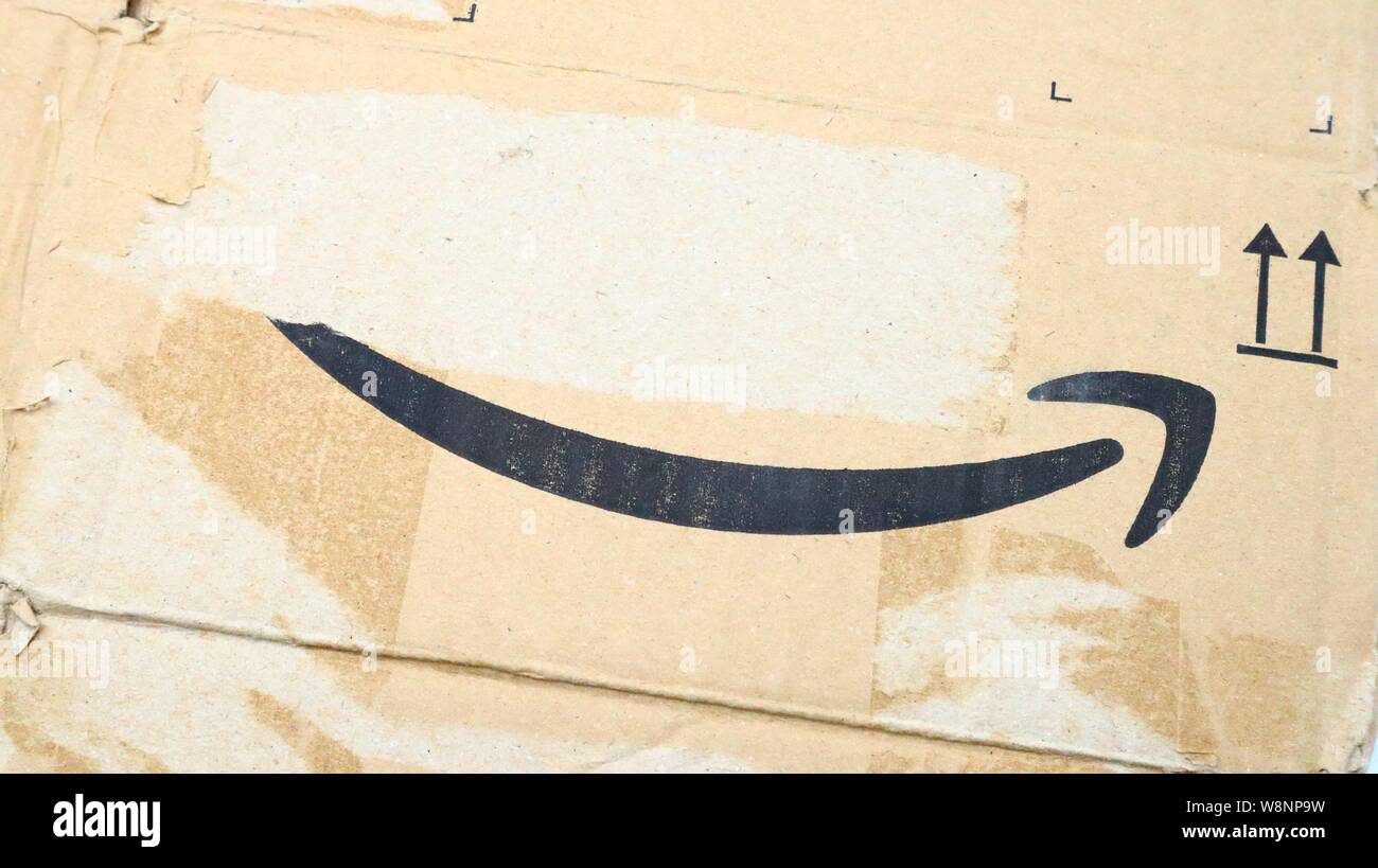 AMAZON Shipping Package Parcel Cardboard Box. Amazon is an American ...