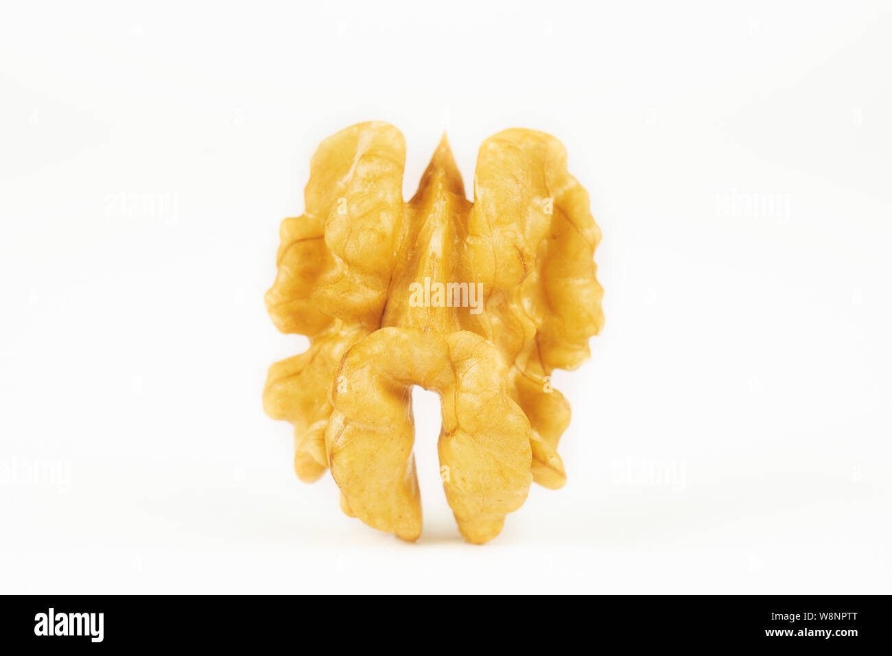 Walnut isolated on white background. Pile of walnut without shell ...