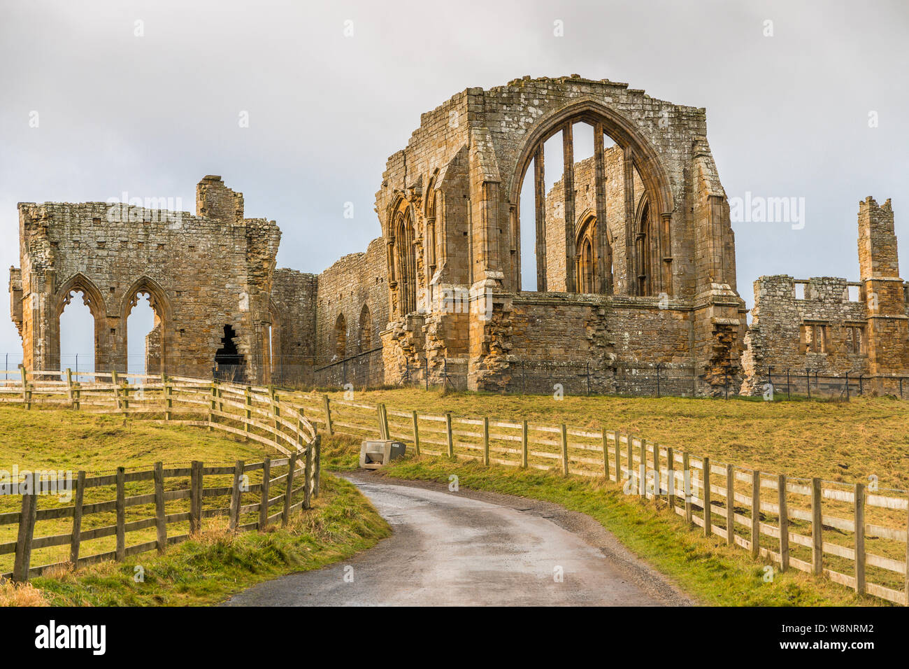 Egglestone Abbey near Barnard Castle a market town Teesdale, County ...