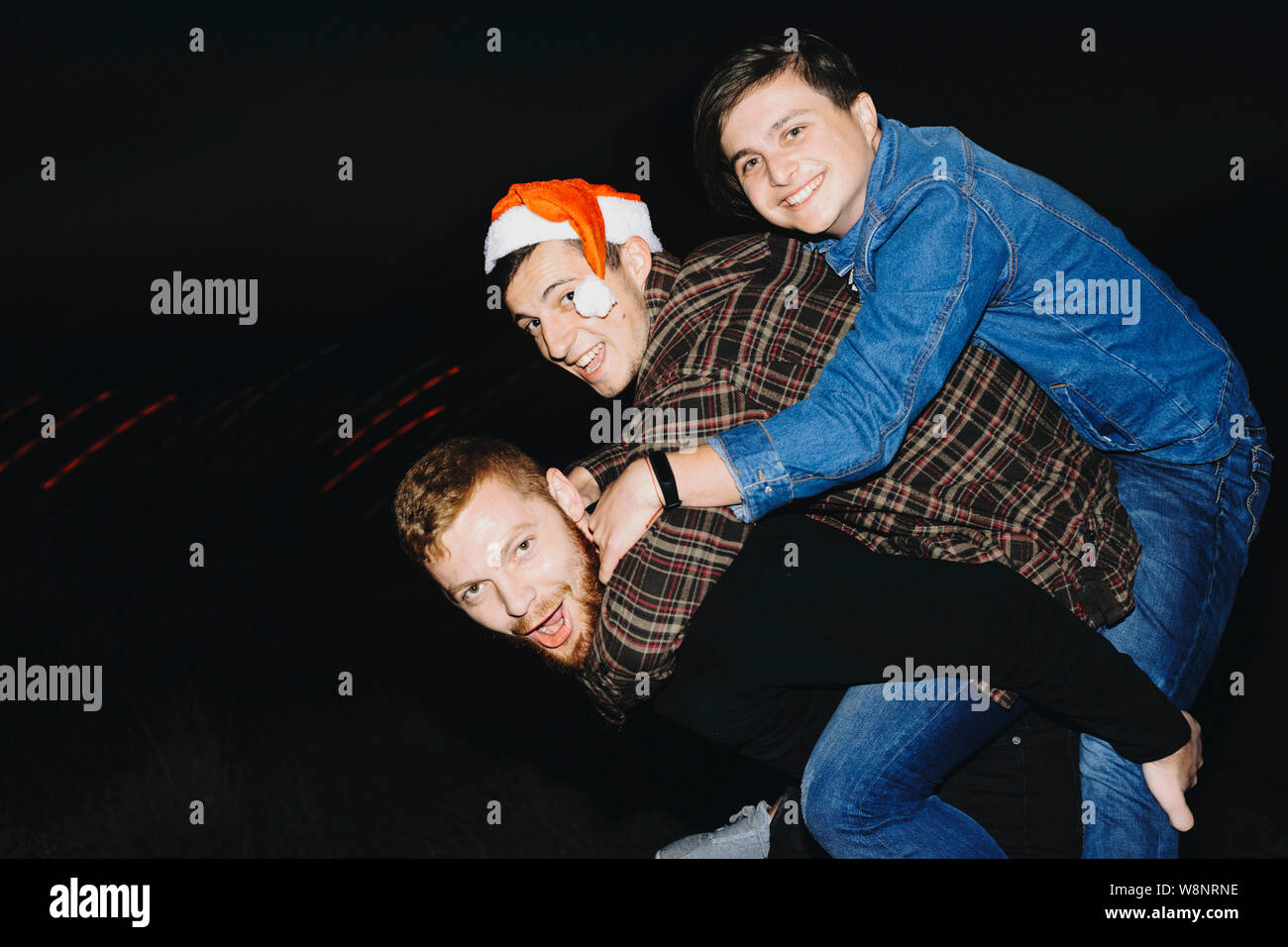 Two funny guys looking camera hi-res stock photography and images - Alamy