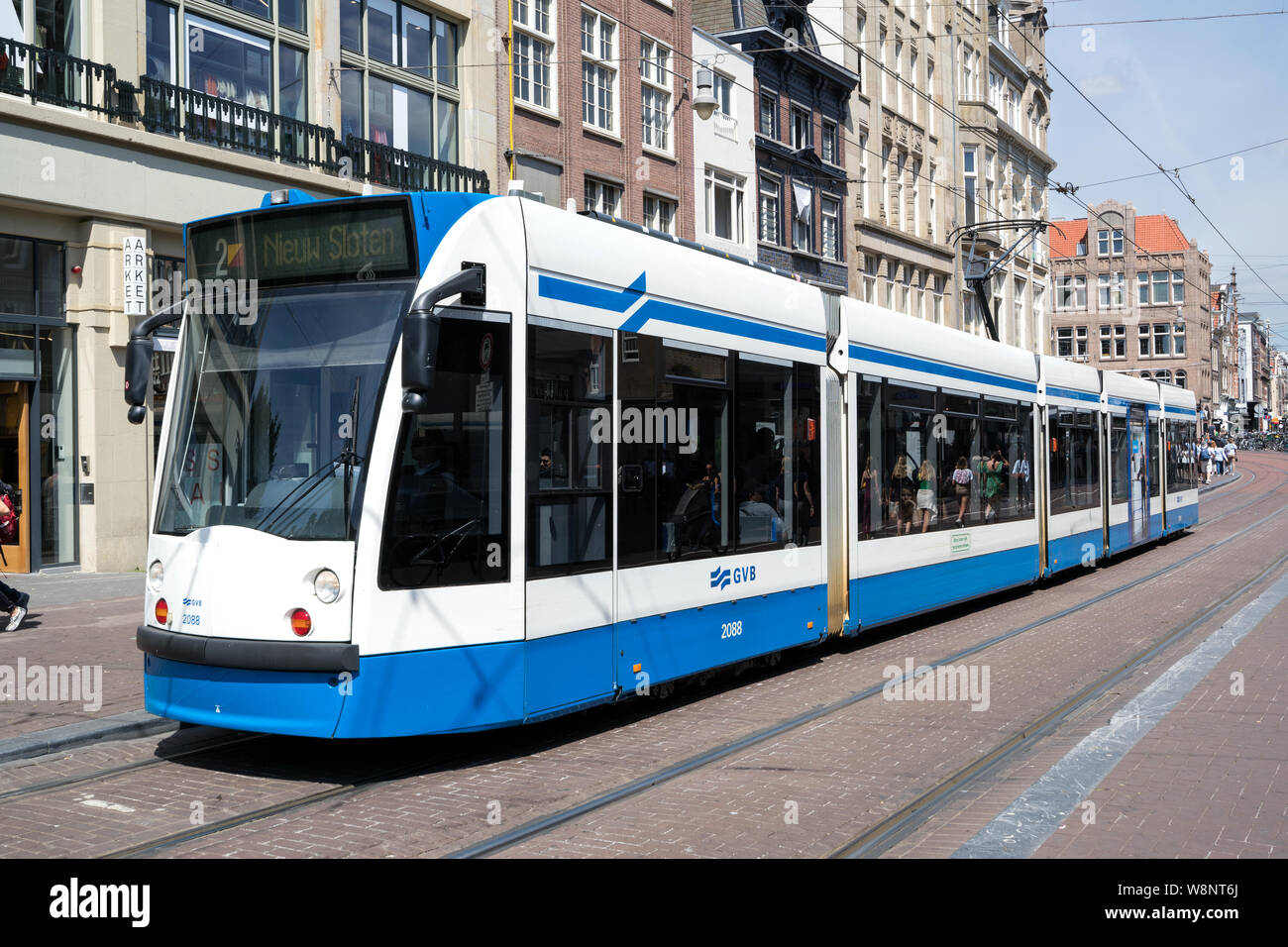 GVB tram. The Gemeentelijk Vervoerbedrijf (GVB) is the municipal public ...