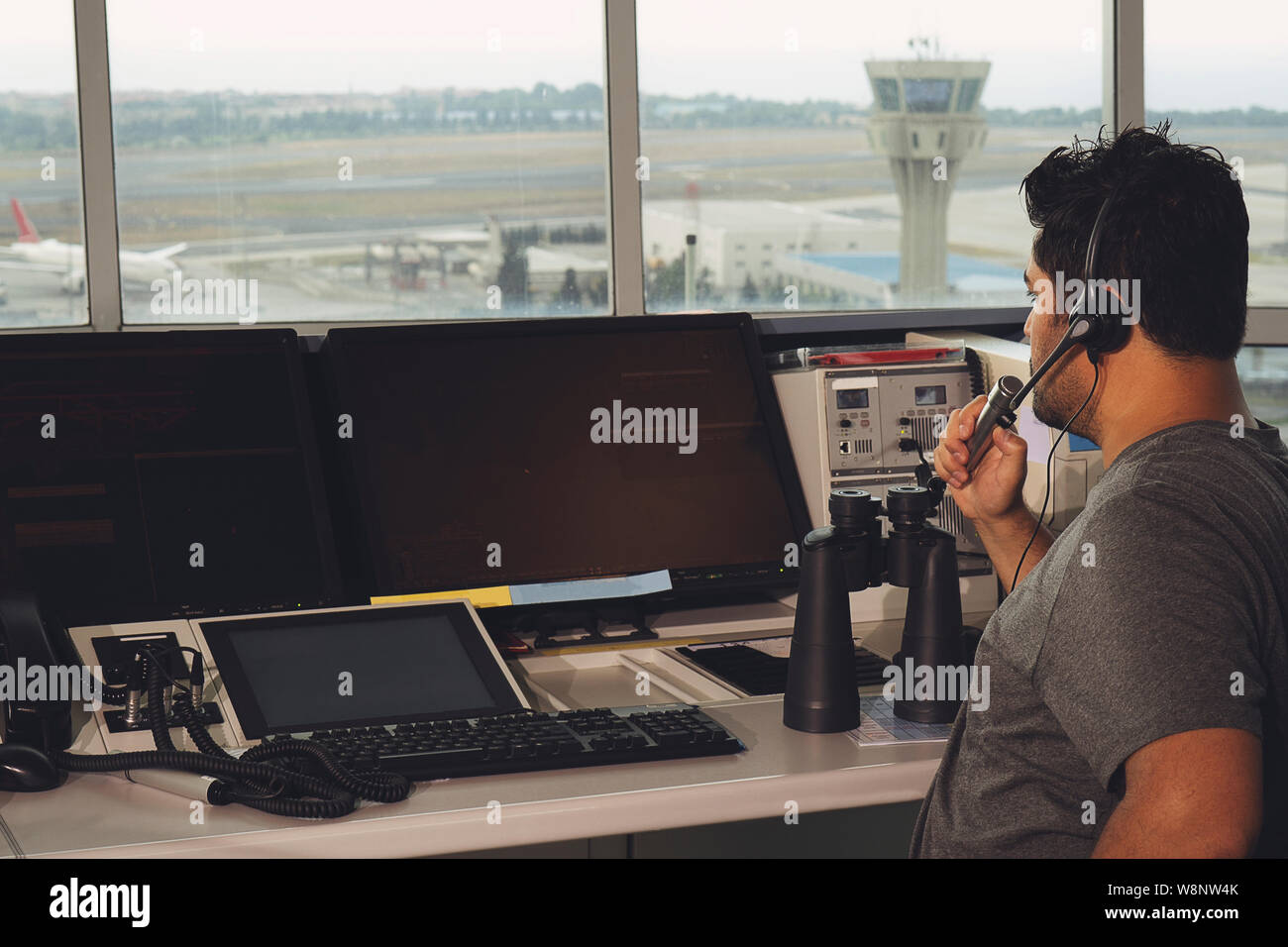 Incident controller hi-res stock photography and images - Alamy