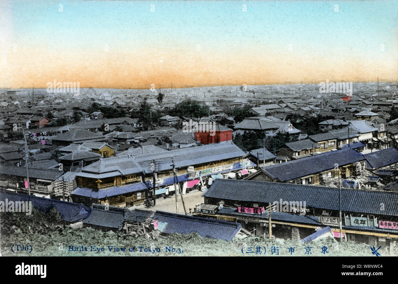 [ 1910s Japan - Panoramic View of Tokyo ] — A spectacular view on the ...