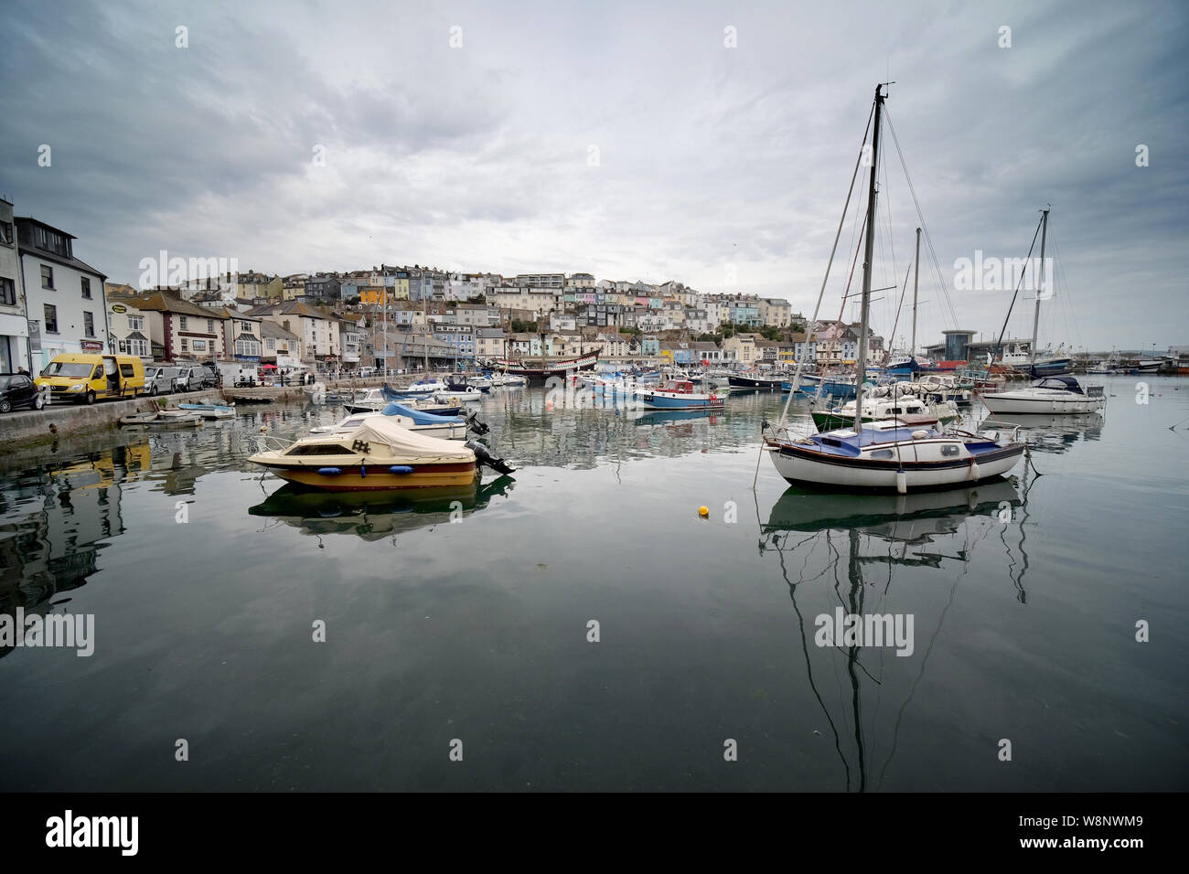 Brixham english riviera town hi-res stock photography and images - Alamy
