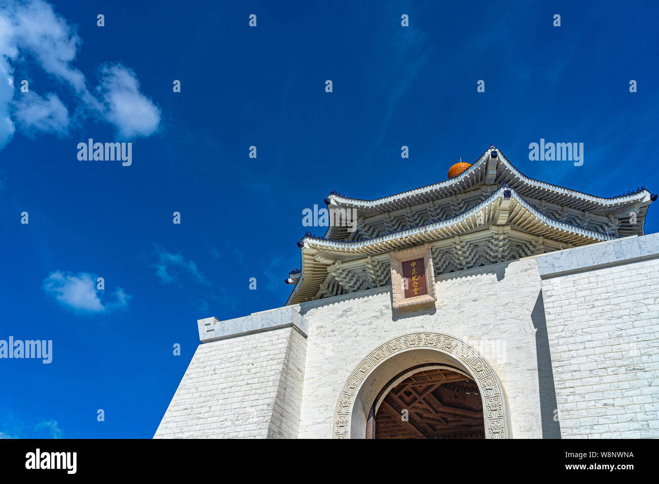 The National Taiwan Democracy Memorial Hall main building with clear ...