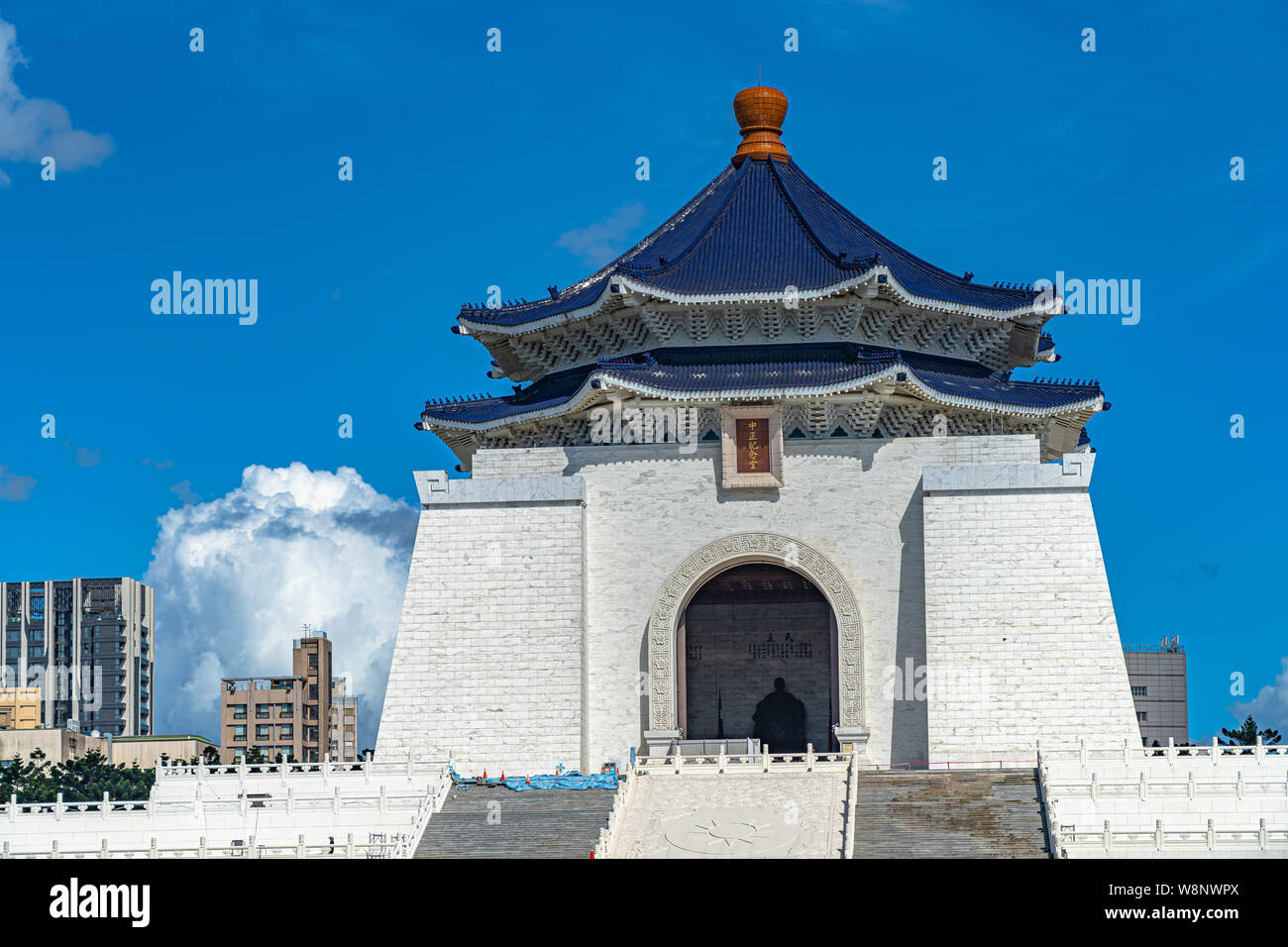 The National Taiwan Democracy Memorial Hall main building with clear ...