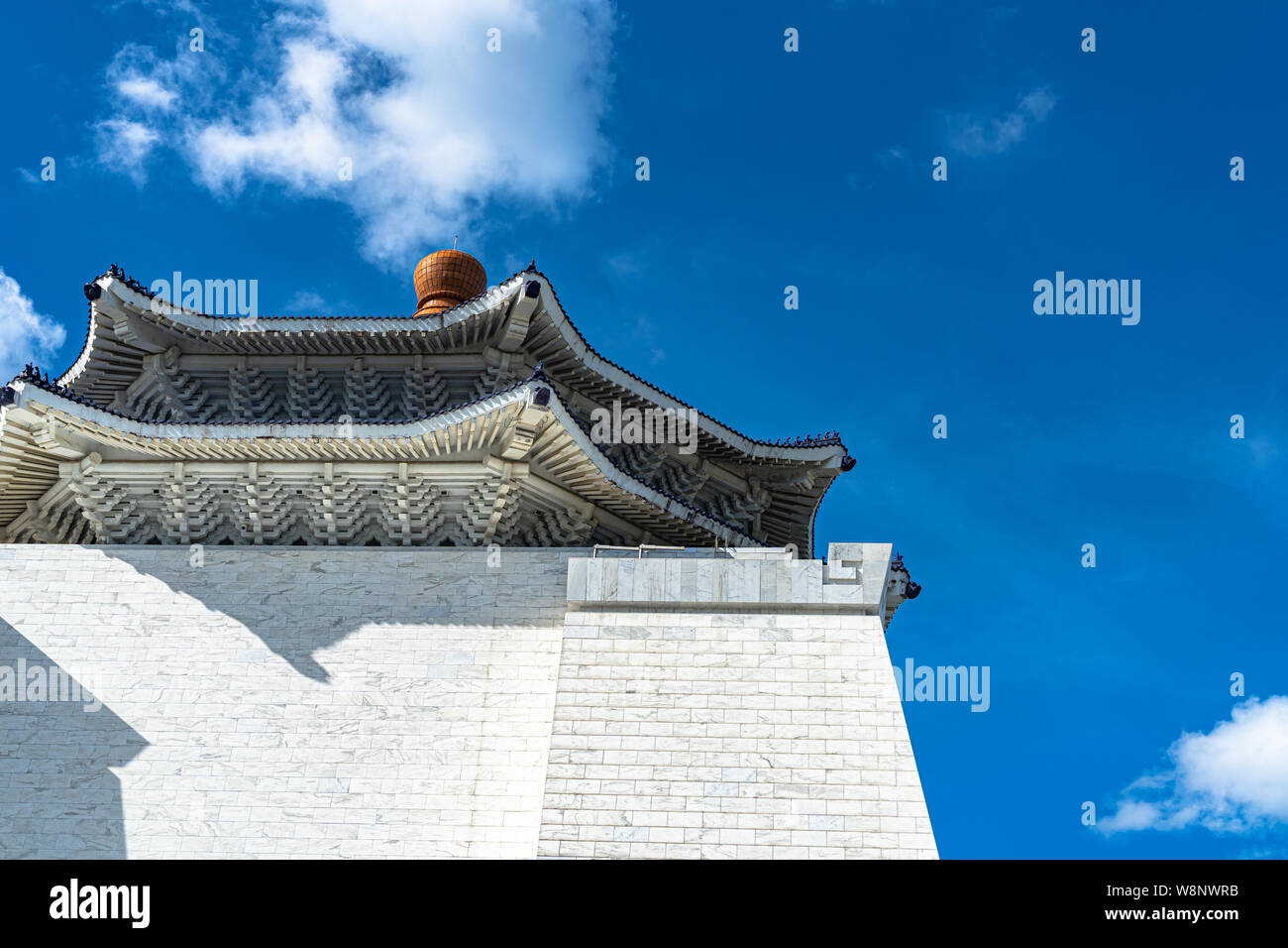The National Taiwan Democracy Memorial Hall main building with clear ...