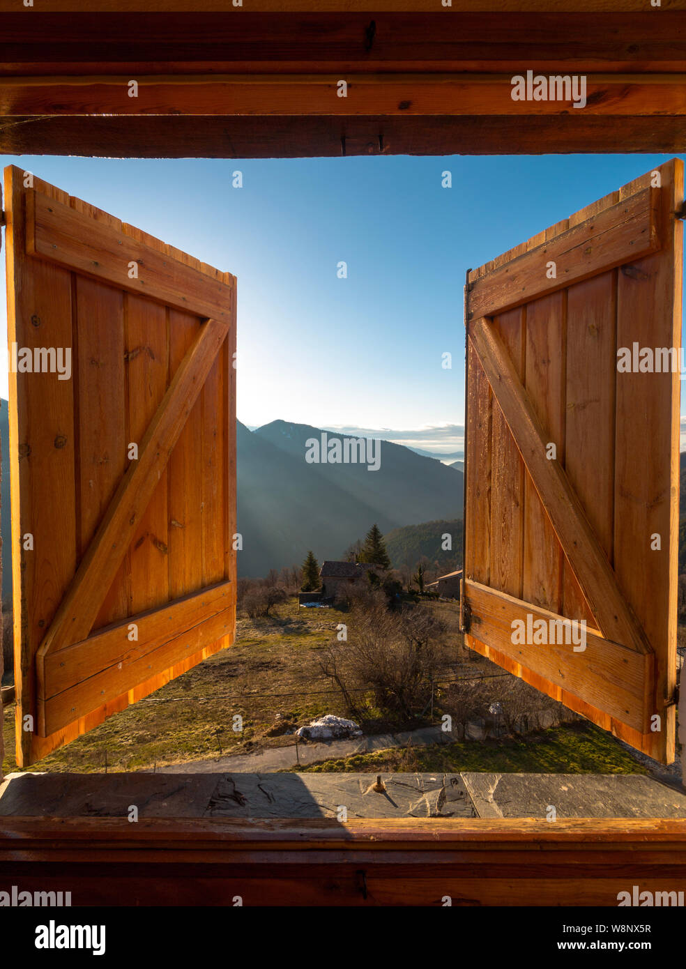 views from the window Stock Photo - Alamy