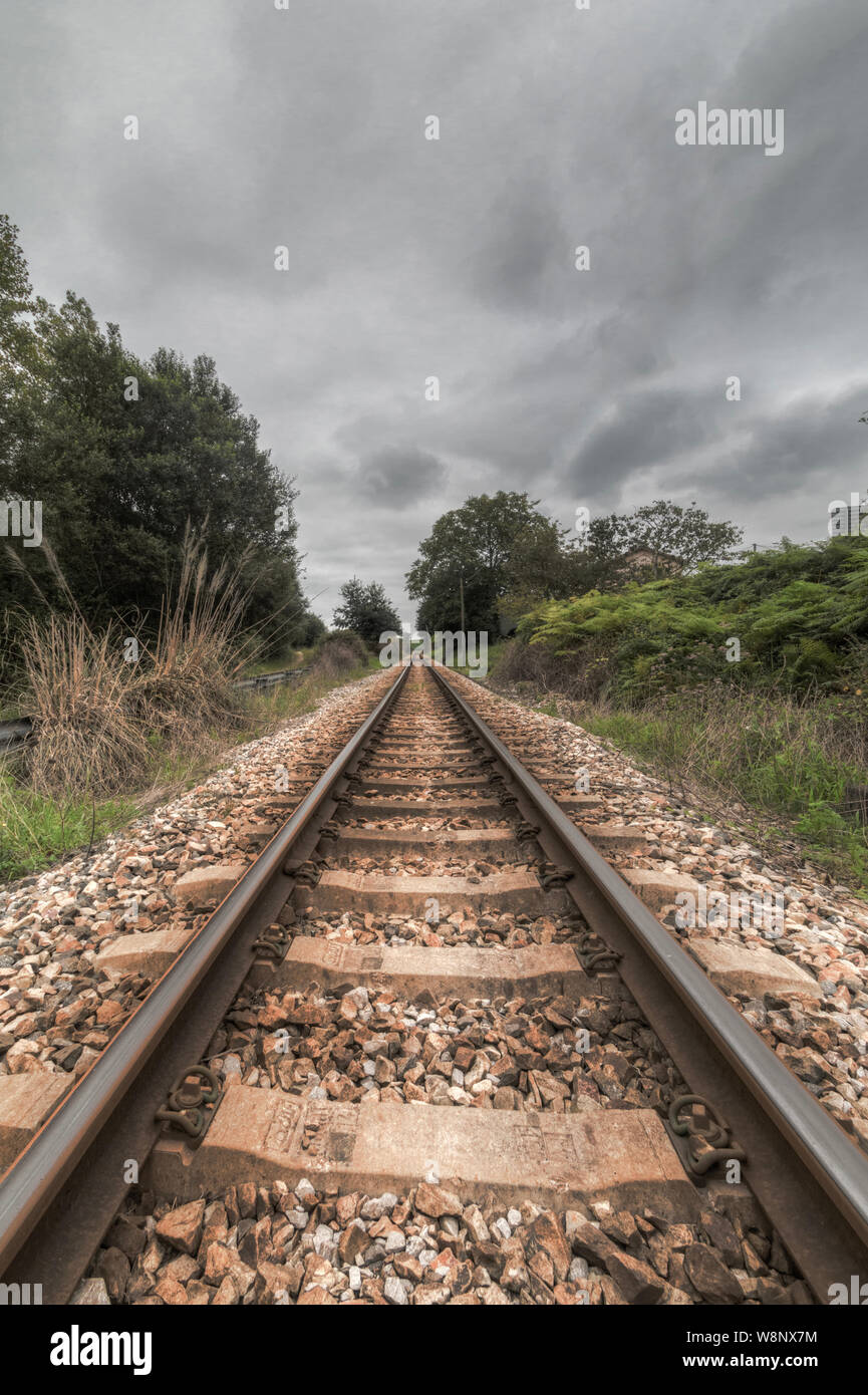 Train way hi-res stock photography and images - Alamy