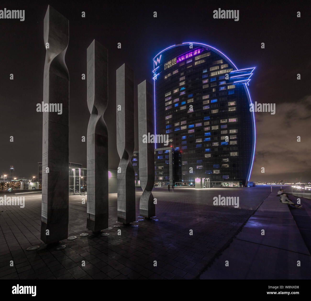 Wella Hotel Barcelona Stock Photo - Alamy