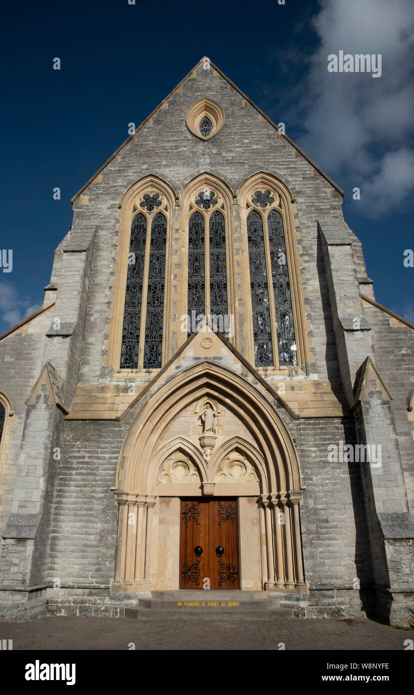 Cathedral of the Most Holy Trinity Hamilton Bermuda Stock Photo - Alamy