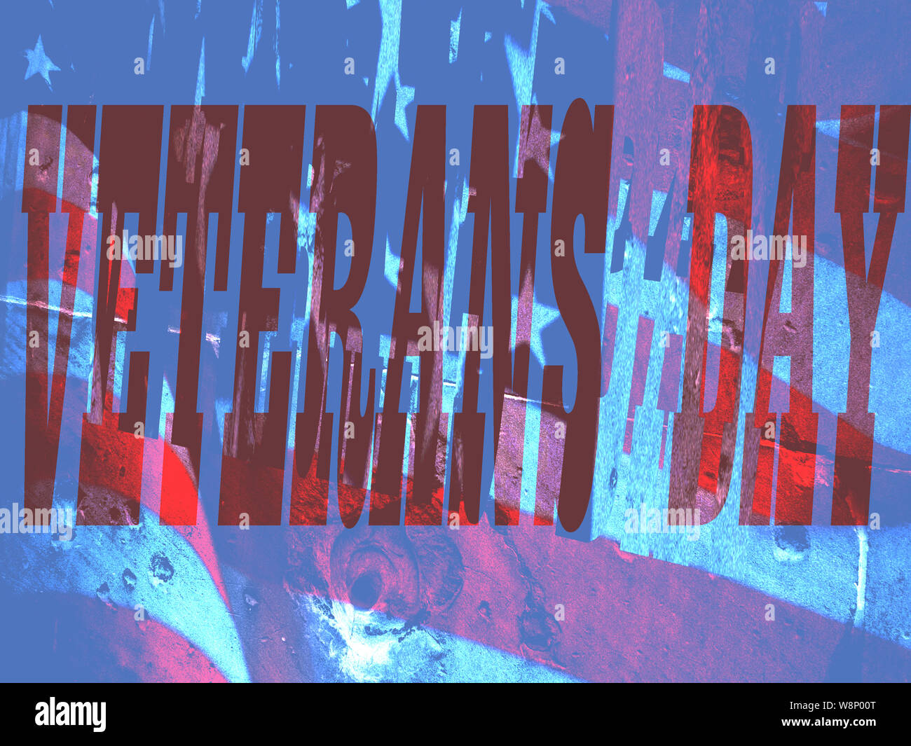 Illustration of USA Veterans day background Stock Photo - Alamy
