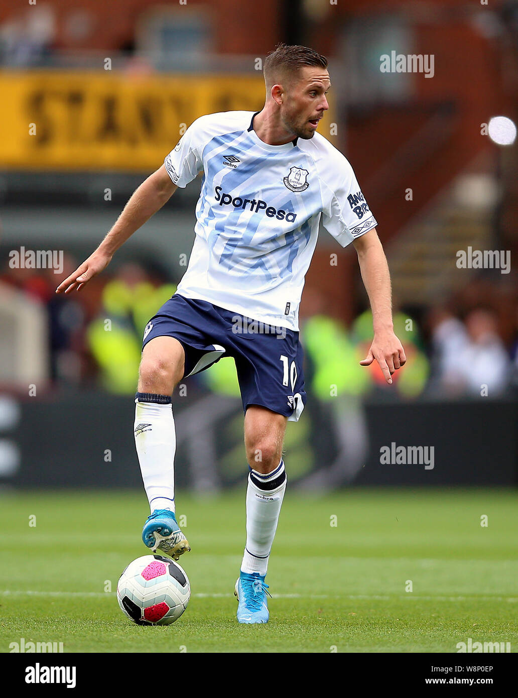 Everton’s Gylfi Sigurdsson during the Premier League match at Selhurst ...