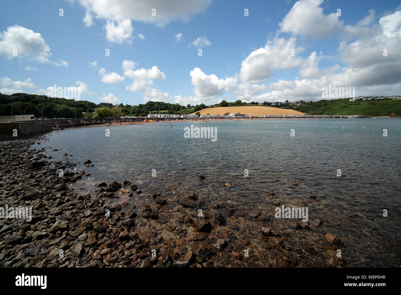 Broadsands Beach in Torbay, Devon Stock Photo - Alamy