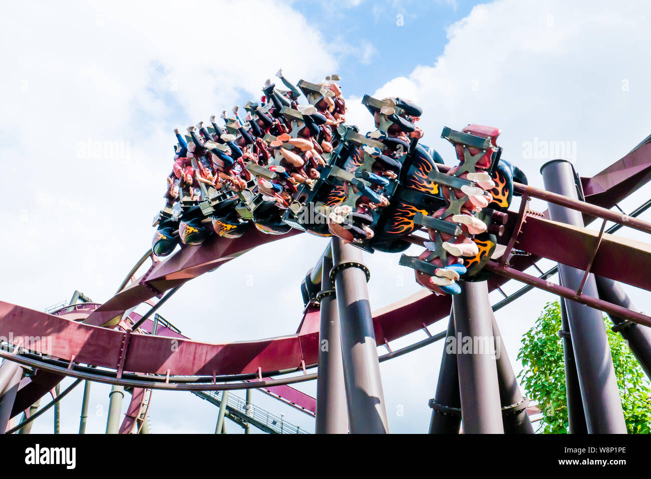 Theme Park UK Stock Photo - Alamy