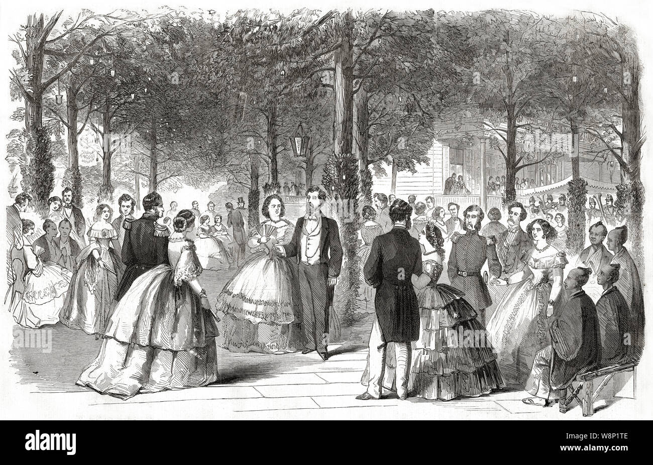 [ 1860s Japan - Japanese Diplomatic Mission in the USA ] — Illustration ...