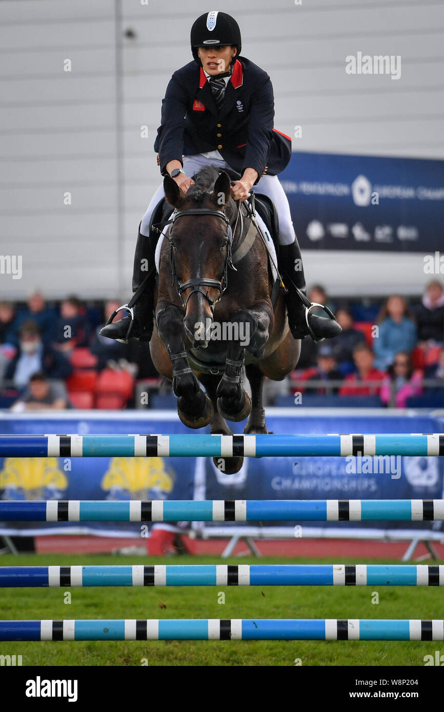 Joseph Choong of Great Britain during day five of the 2019 European ...