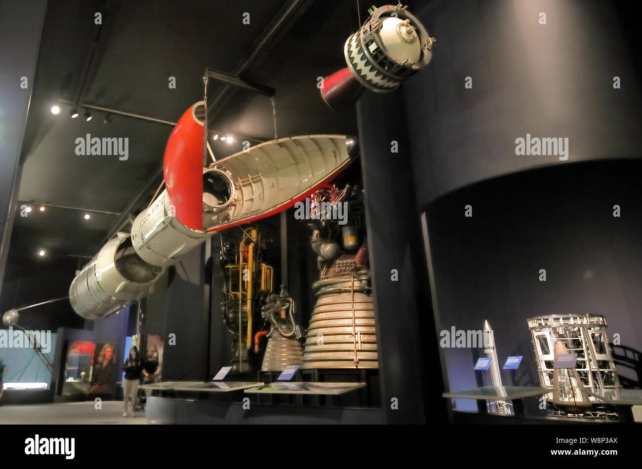 People visit Science museum London UK Stock Photo - Alamy