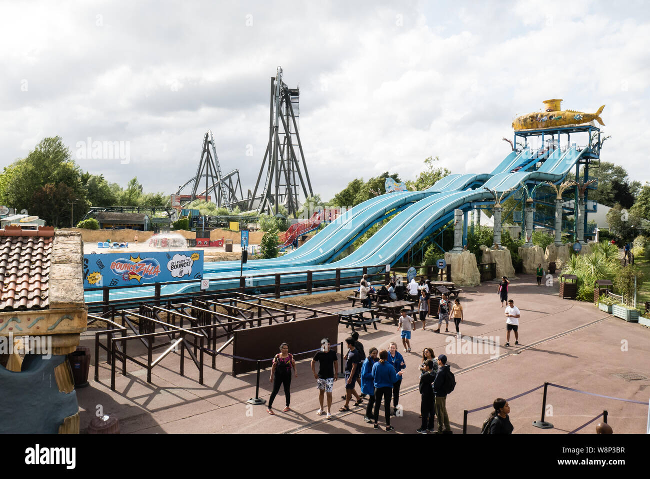 Theme Park UK Stock Photo - Alamy