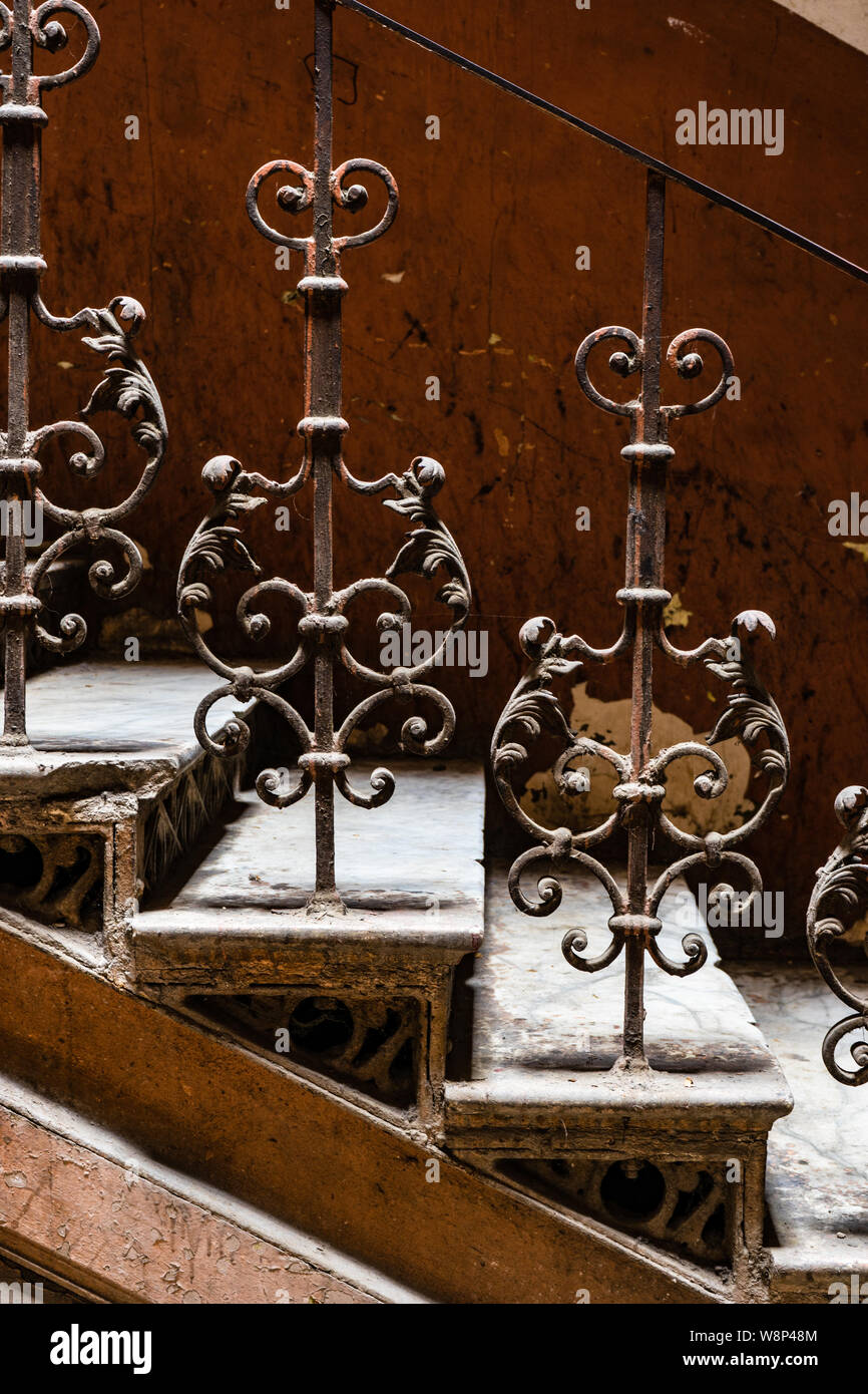 01 of JULY 2019, TBILISI, GEORGIA: famous building of Old Town of ...