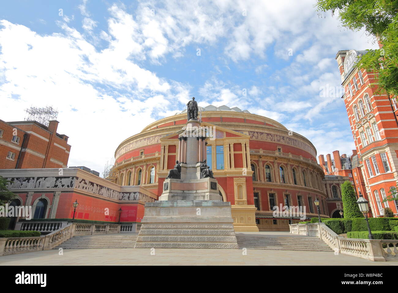 Royal Albert hall historical architecture London UK Stock Photo - Alamy